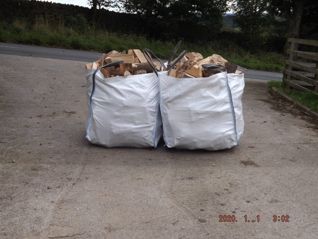 2 Dumpy bags Kiln Dried Logs – www.durhamlogs.co.uk